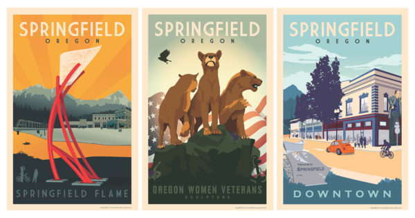 Springfield Oregon Retro Art Series Relaunches for Worlds - Springfield ...