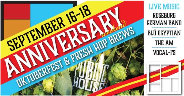 PublicHouse announces its 4th Anniversary Weekend: Friday, September ...