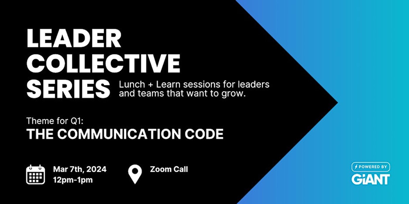 Leader Collective Series Presents Opportunities for Community Leaders ...