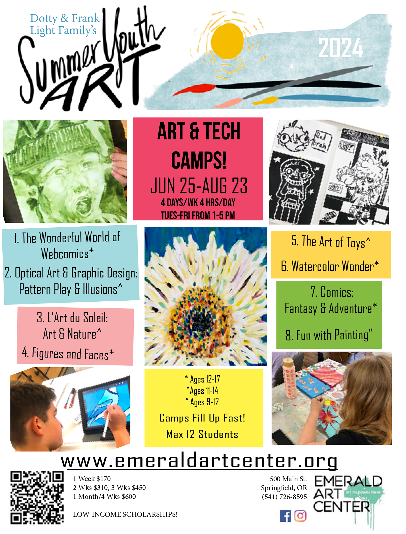 Emerald Art Center Offers Arts and Technology Summer Camps in Downtown ...